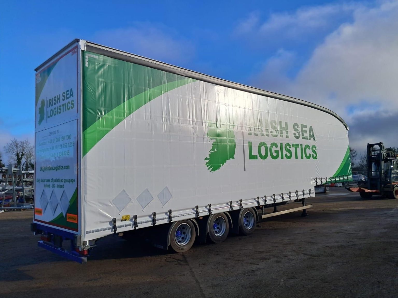 New Trailers for Irish Sea Logistics - Toga Freight