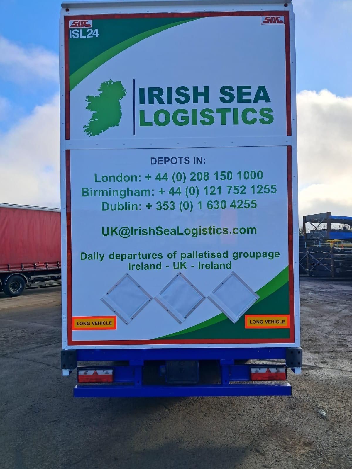 New Trailers for Irish Sea Logistics - Toga Freight
